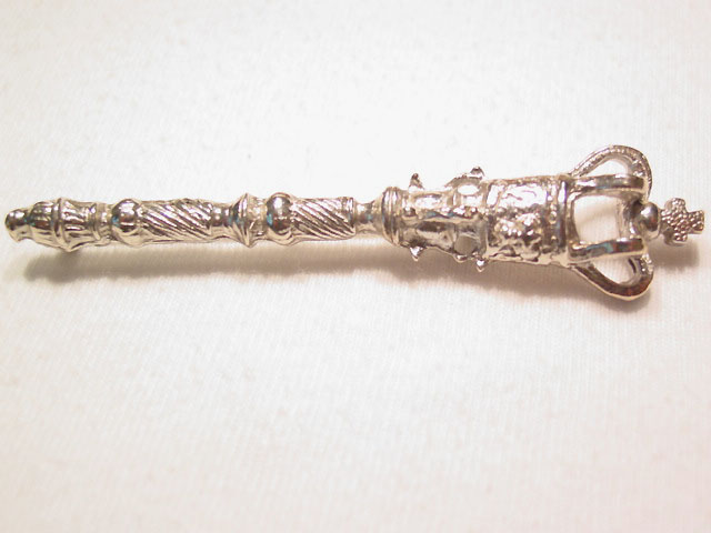 Crown and Scepter Pin | The Jewelled Jester